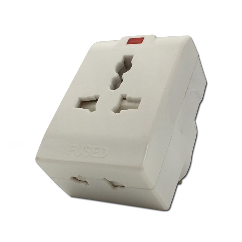 13A multi socket adaptor with light and fuse travel adaptor socket-Cixi ... 13A multi socket adaptor with light and fuse travel adaptor socket-Cixi ...